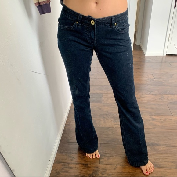 Target | Jeans | Target Low Rise Dark Wash Flare Jeans Sz 2 | Poshmark